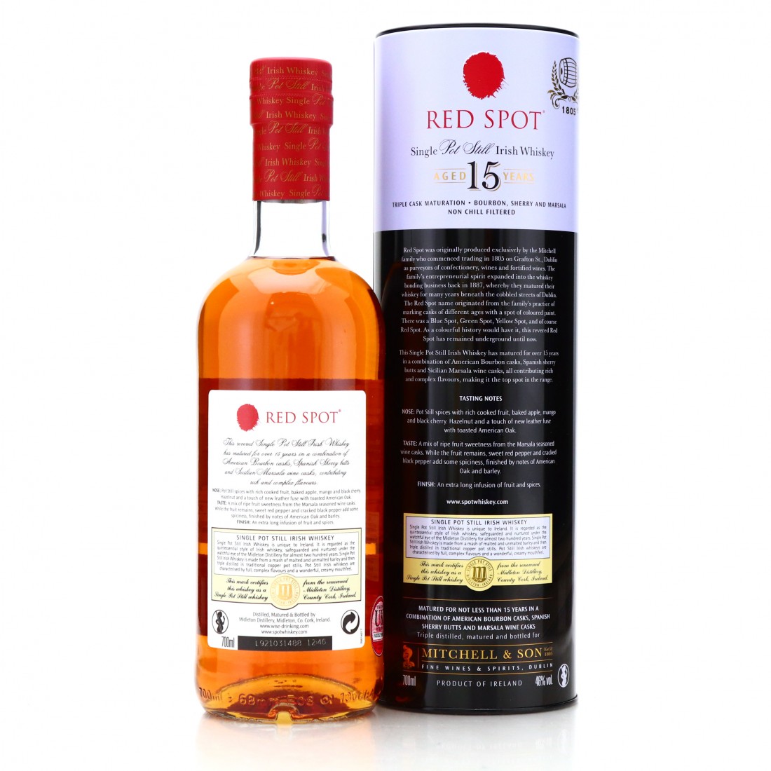 Red Spot 15 Year Old | Whisky Auctioneer