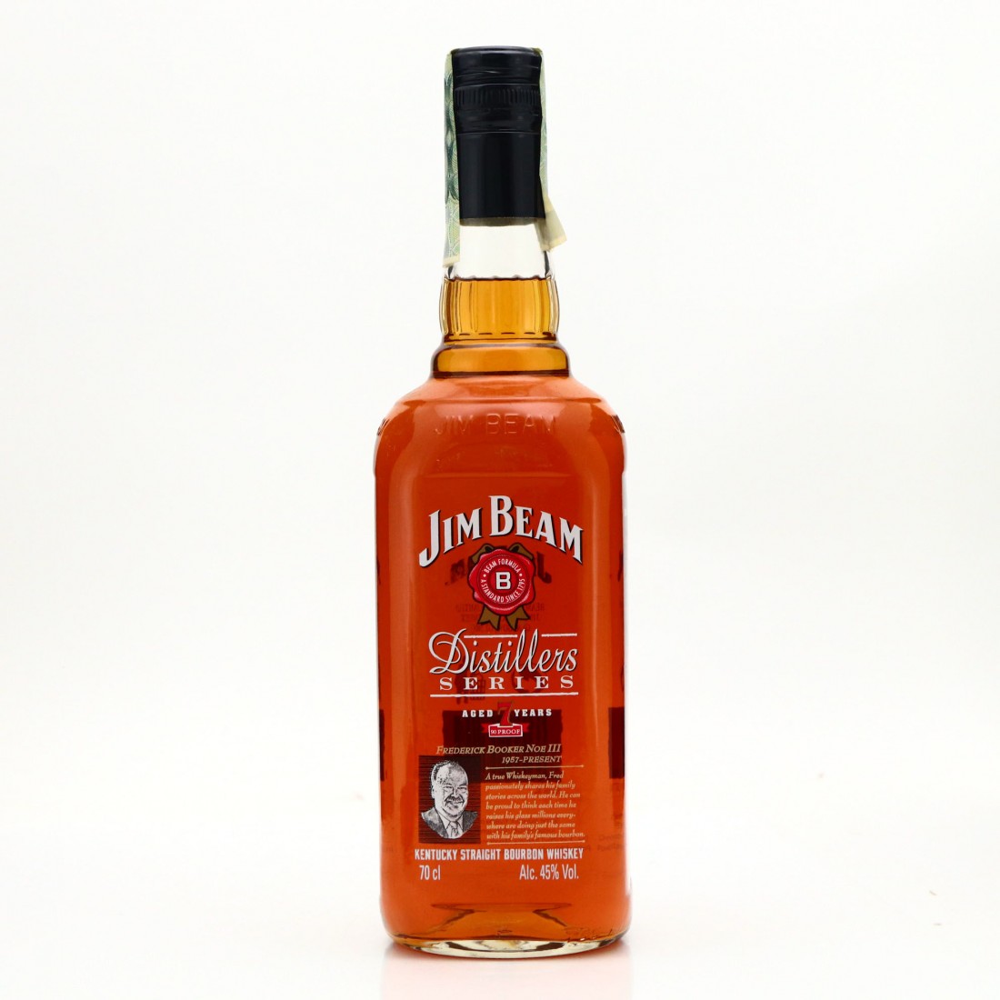 Jim Beam 7 Year Old Distillers Series 2007 70cl / Fred Booker Noe III ...