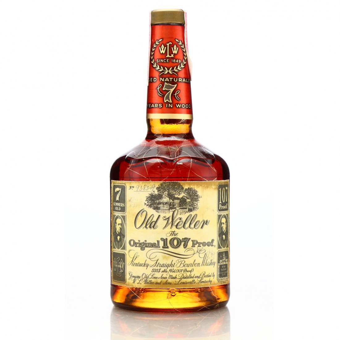Old Weller Original 107 Proof 7 Year Old 1982 / Stitzel-Weller | Whisky ...