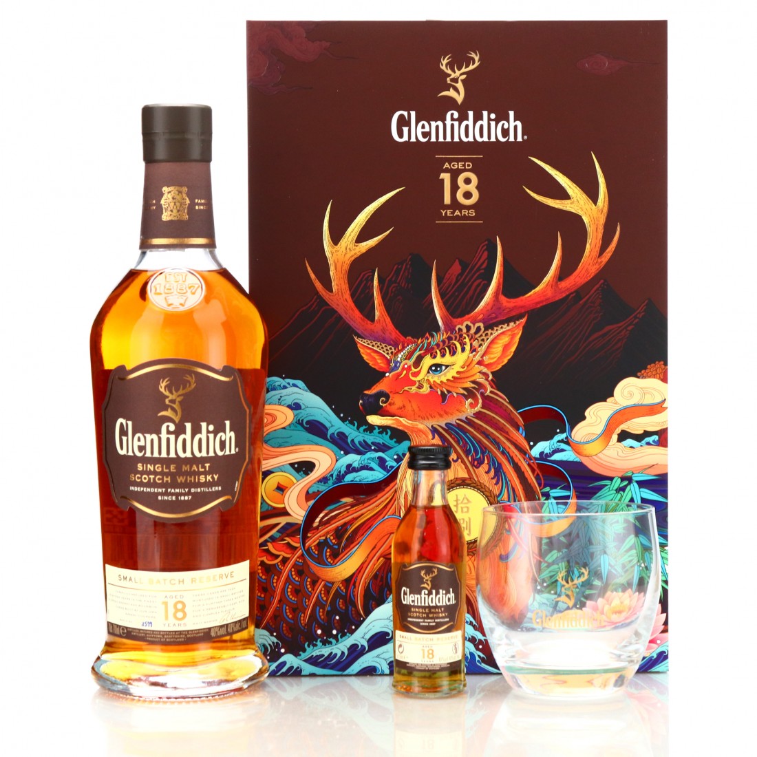 Glenfiddich 18 Year Old Small Batch Reserve Gift Pack | Whisky Auctioneer