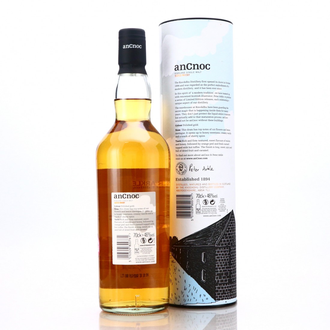 AnCnoc Peter Arkle 4th Edition / Warehouse | Whisky Auctioneer