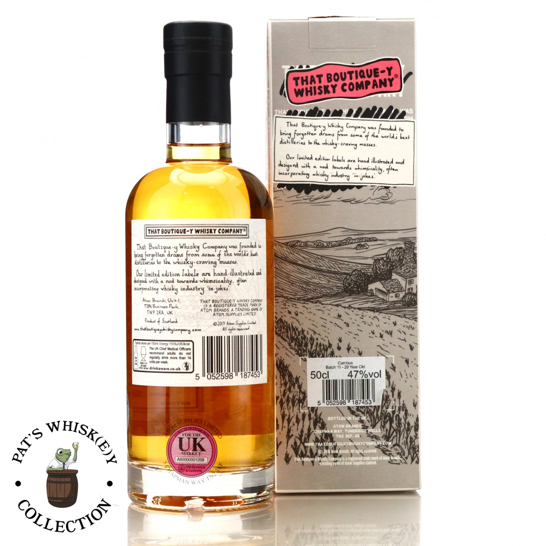 Cambus 28 Year Old That Boutique-y Whisky Company Batch #11 | Whisky ...