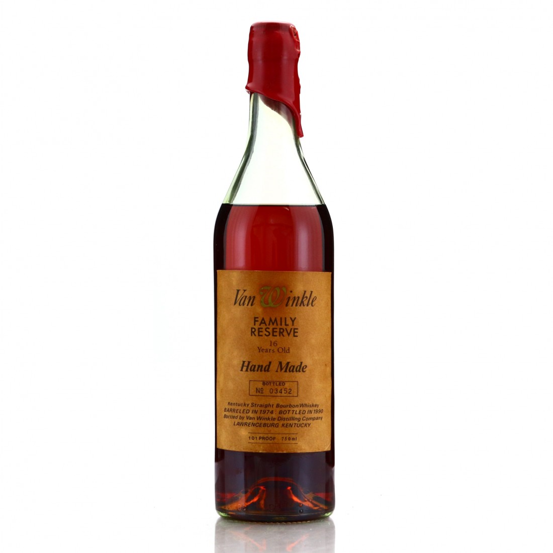 Van Winkle 1974 Family Reserve 16 Year Old | Whisky Auctioneer