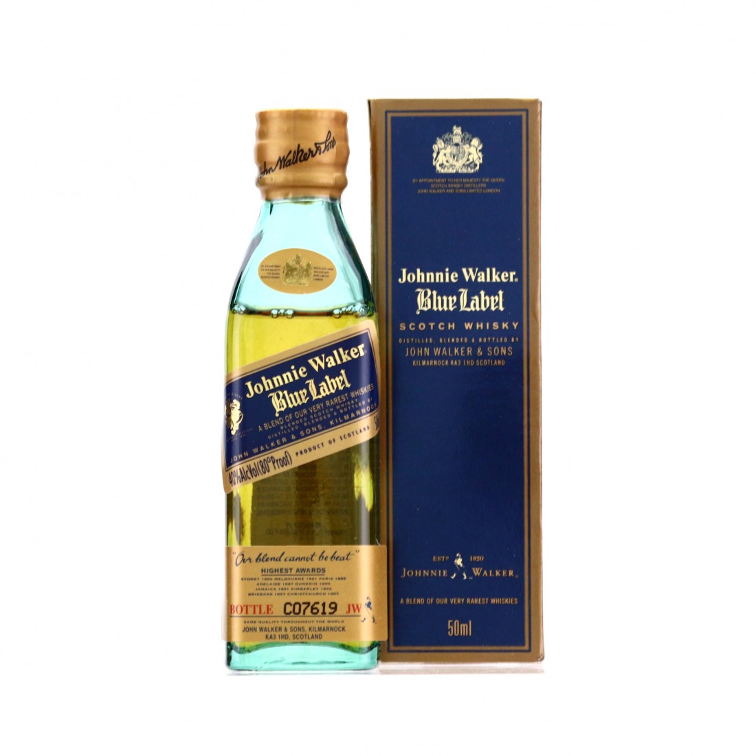 Johnnie Walker Blue Label Miniature | Whisky Auctioneer