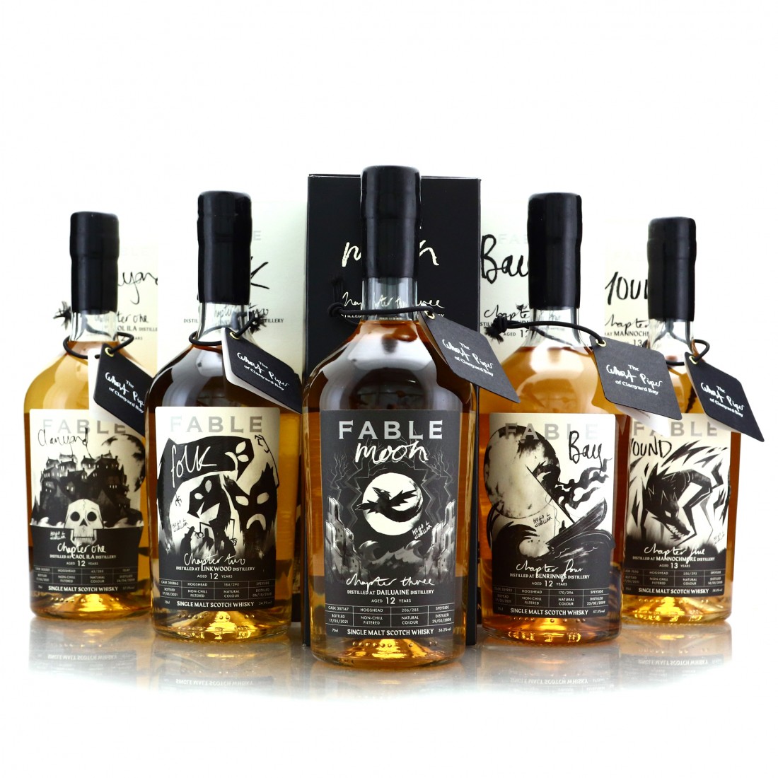 Fable Whisky Chapters One to Five 5 x 70cl | Whisky Auctioneer