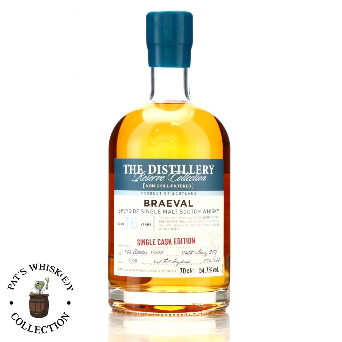 Braeval 2000 Reserve Collection 16 Year Old / Single Cask Edition ...
