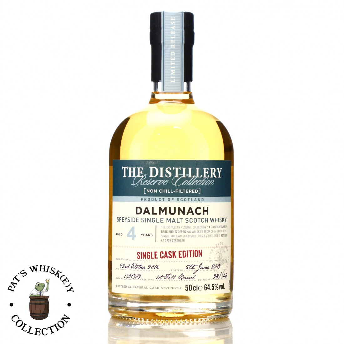 Dalmunach 2014 Reserve Collection 4 Year Old / Single Cask Edition ...