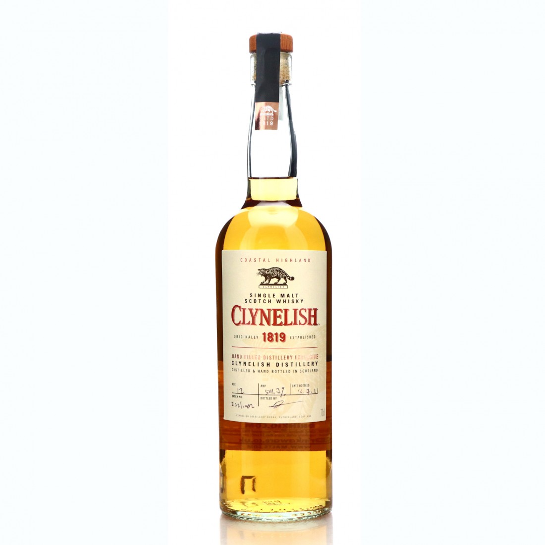 Clynelish 12 Year Old Hand Filled Batch #2021/002 | Whisky Auctioneer