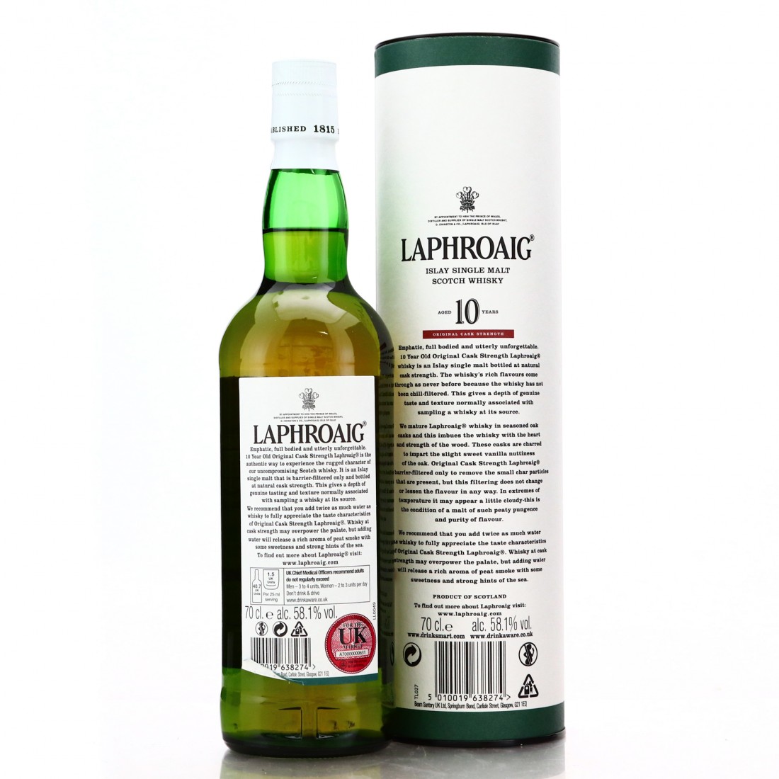 Laphroaig 10 Year Old Cask Strength Batch 009 Whisky Auctioneer