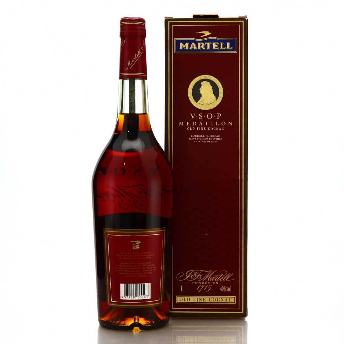 Martell VSOP Medaillon Cognac 1 Litre | Whisky Auctioneer