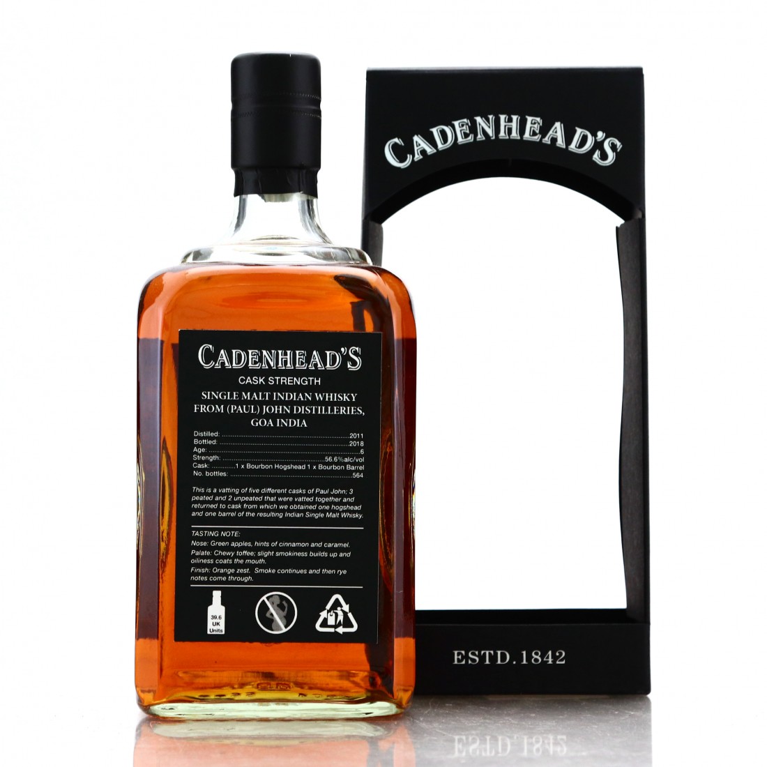 Paul John 2011 Cadenhead's 6 Year Old Small Batch | Whisky Auctioneer