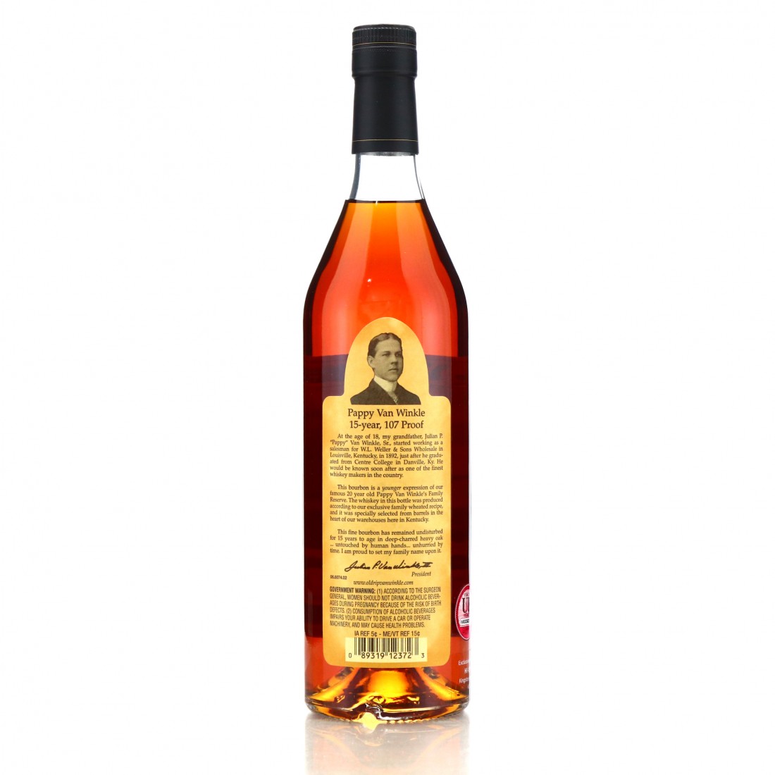 Pappy Van Winkle 15 Year Old Family Reserve | Whisky Auctioneer