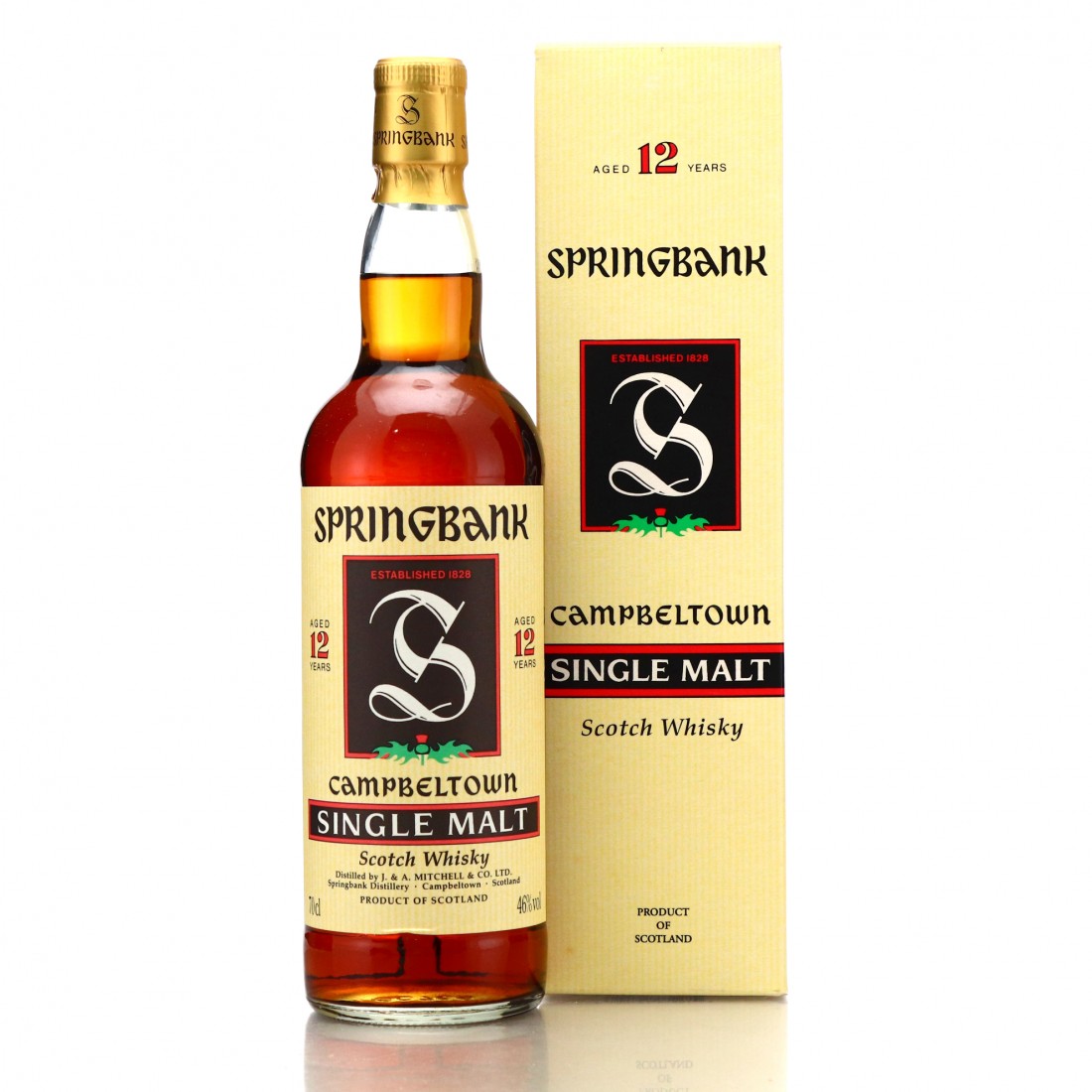 Springbank 12 Year Old Green Thistle 1990s | Whisky Auctioneer