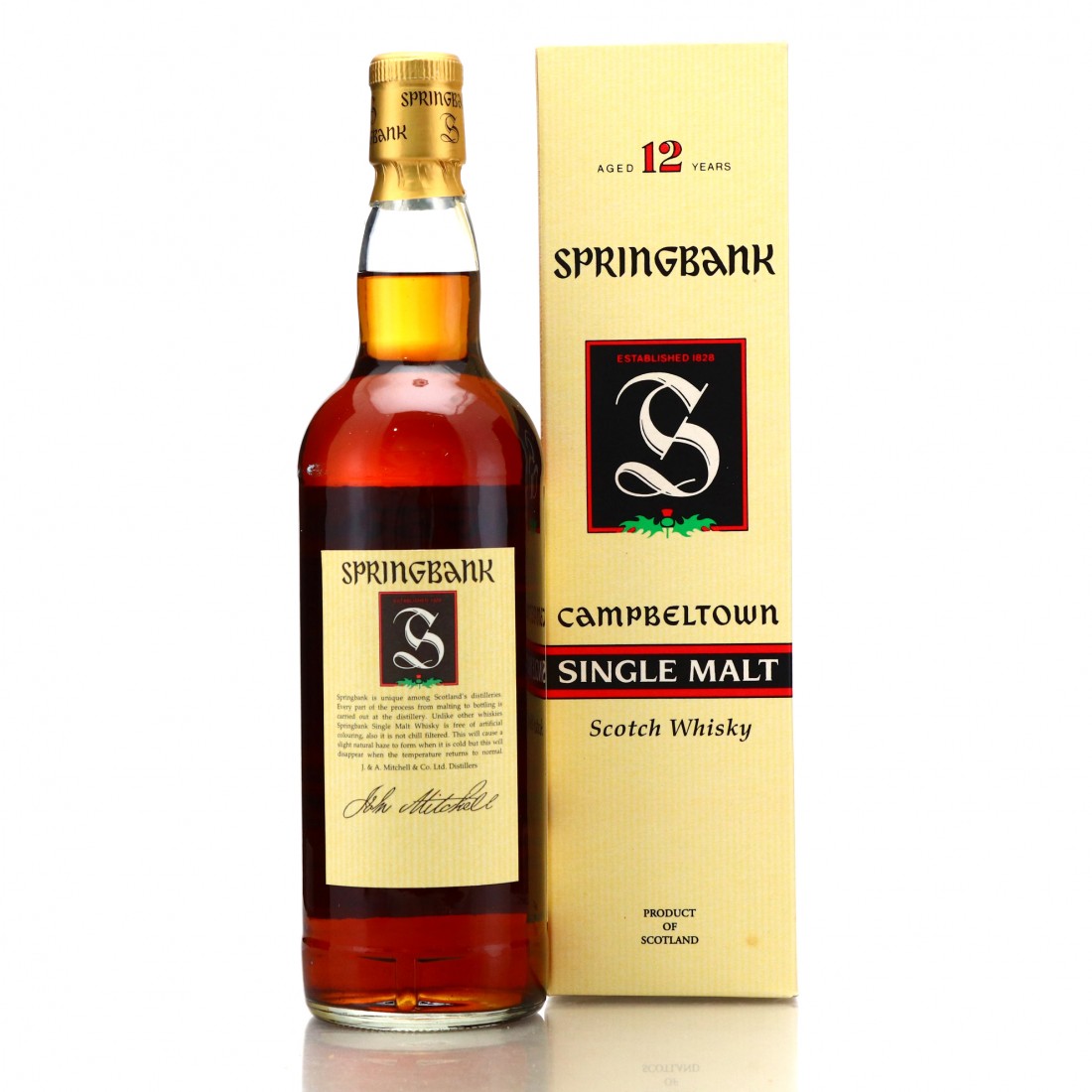 Springbank 12 Year Old Green Thistle 1990s | Whisky Auctioneer