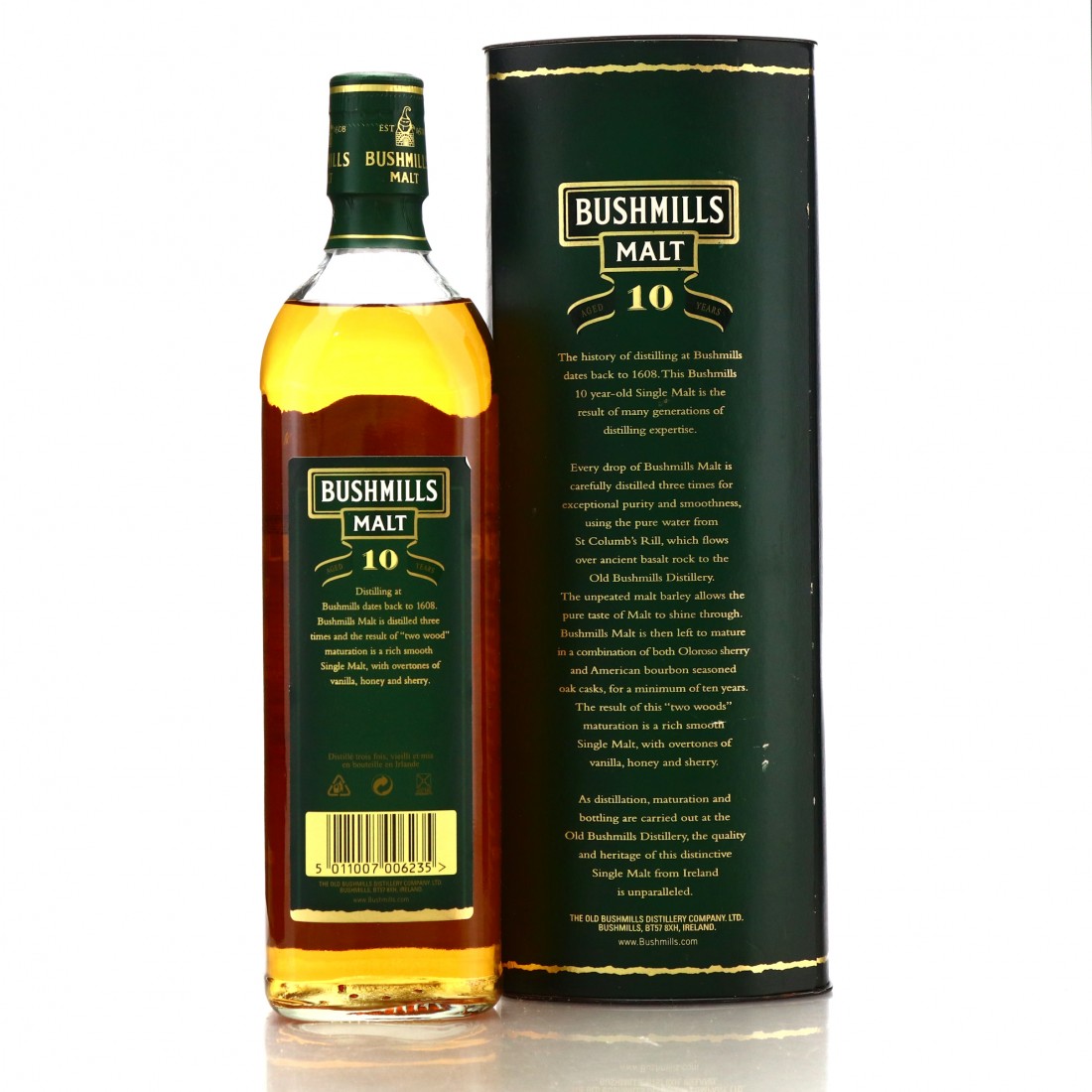 Bushmills 10 Year Old Single Malt | Whisky Auctioneer