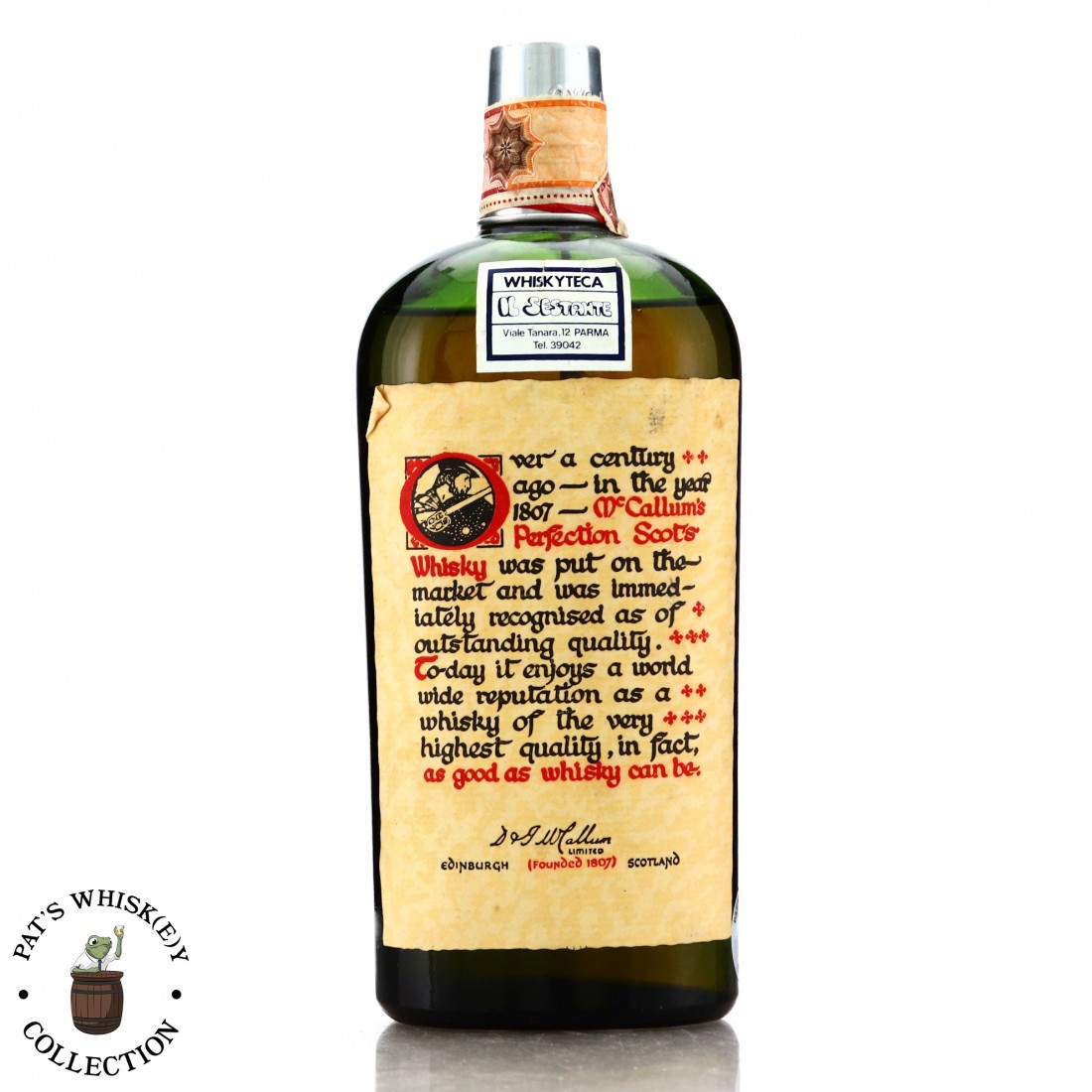 McCallum's Perfection Scots Whisky 1960s | Whisky Auctioneer