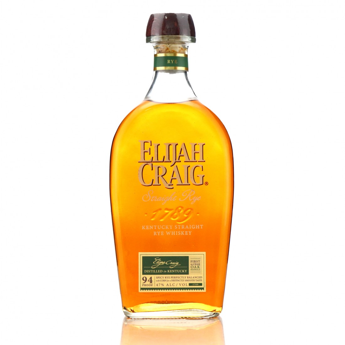 Elijah Craig Straight Rye | Whisky Auctioneer