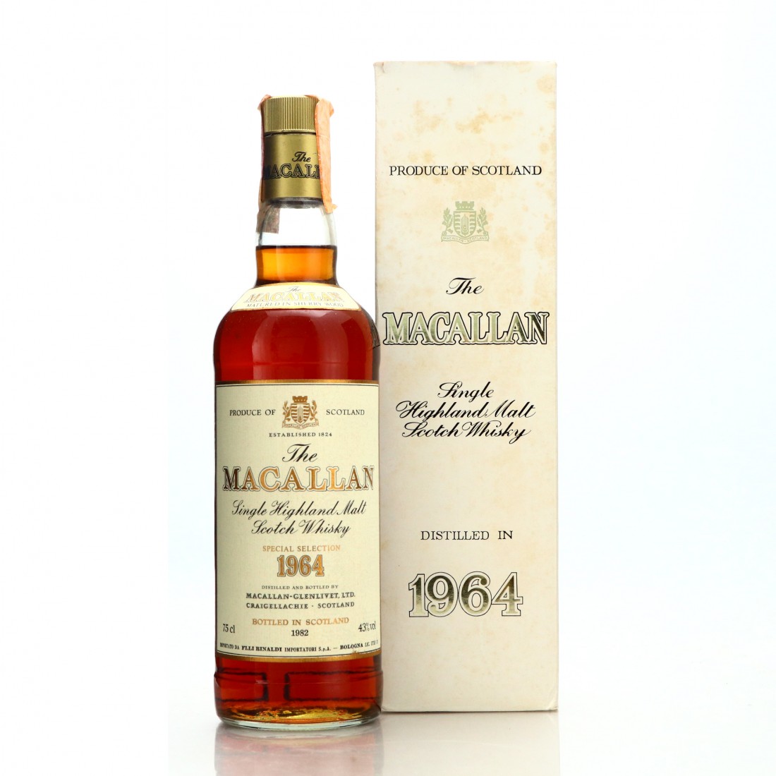 Macallan 1964 Special Selection / Rinaldi Import | Whisky Auctioneer