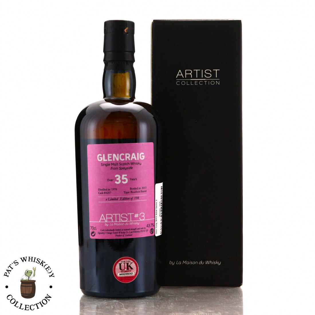 Glencraig 1976 Artist Collection #3 over 35 Year Old | Whisky Auctioneer