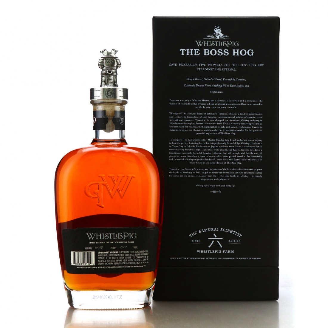 Whistlepig Single Barrel Rye #41 / The Boss Hog 6th Edition | Whisky ...
