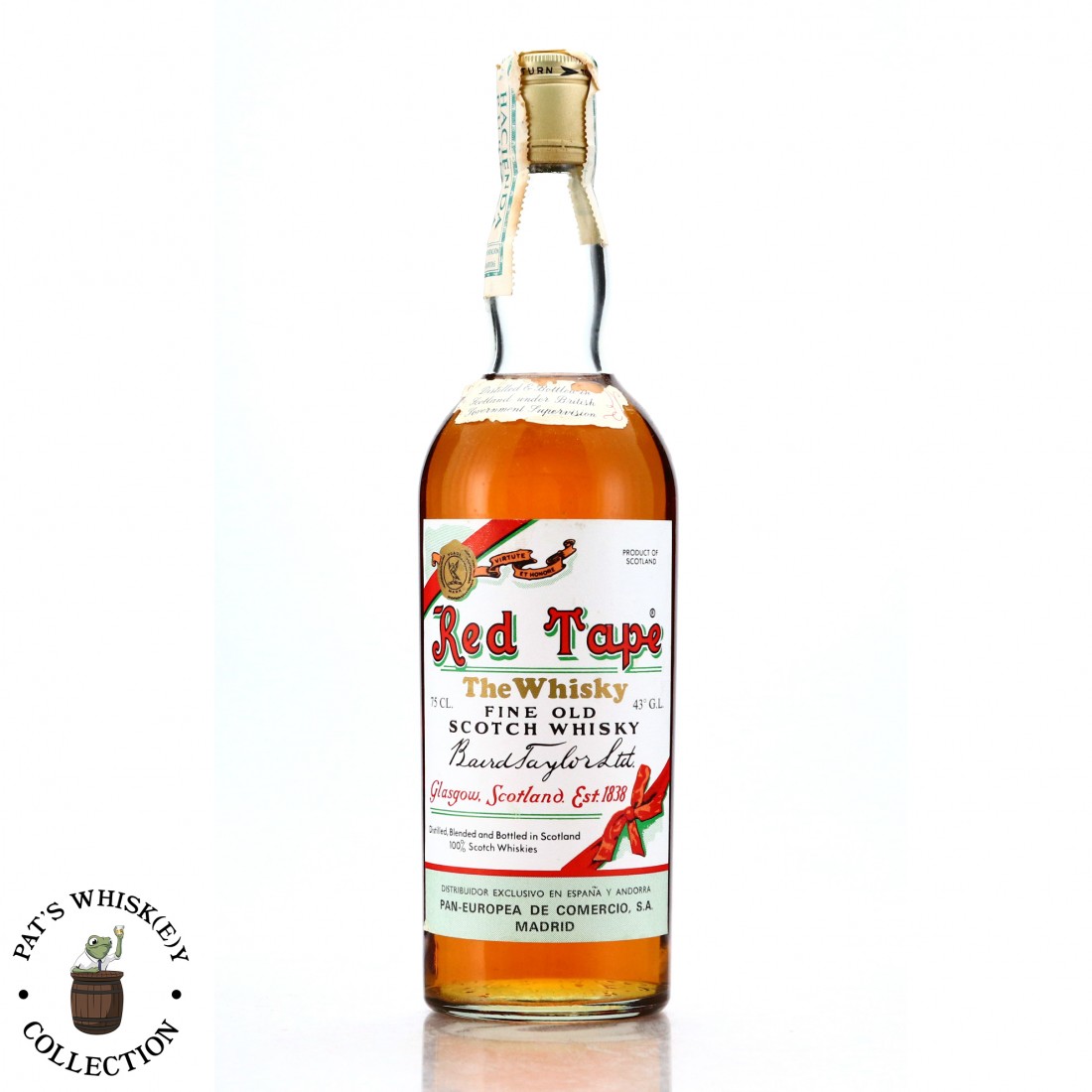 Red Tape Scotch Whisky 1970s | Whisky Auctioneer
