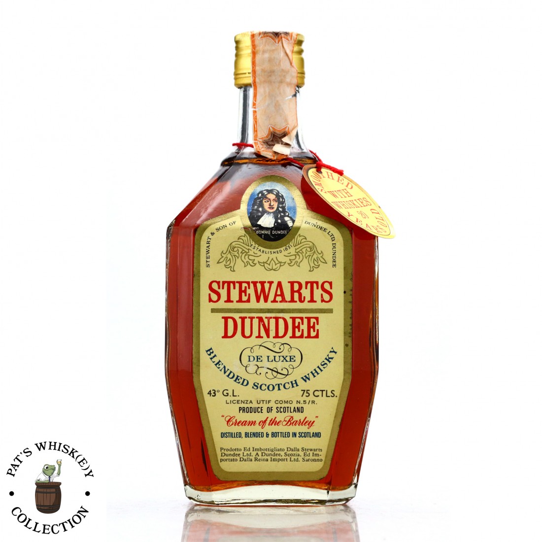 Stewarts Dundee De Luxe Cream of the Barley 1970s | Whisky Auctioneer