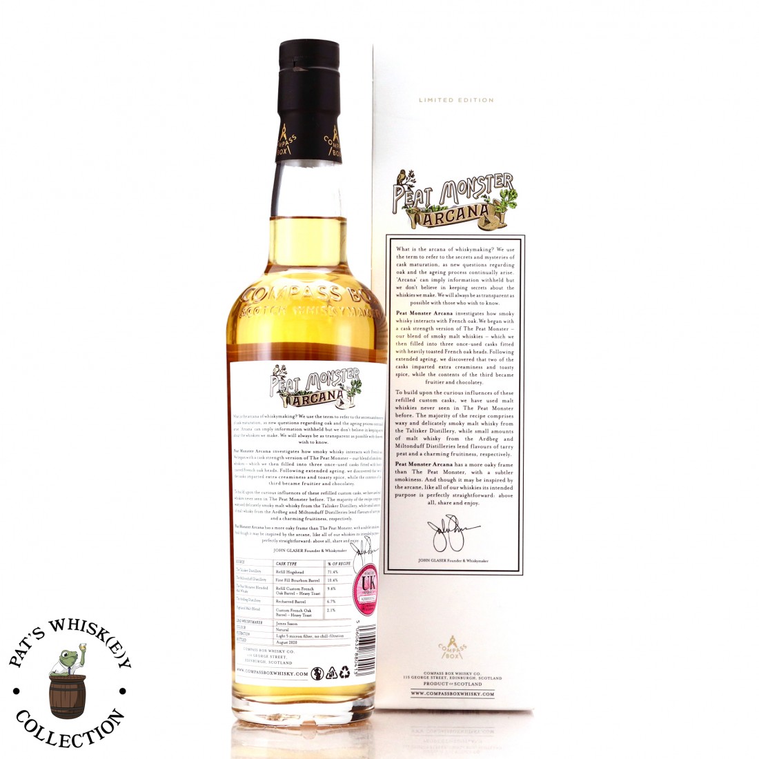 Compass Box The Peat Monster Arcana | Whisky Auctioneer