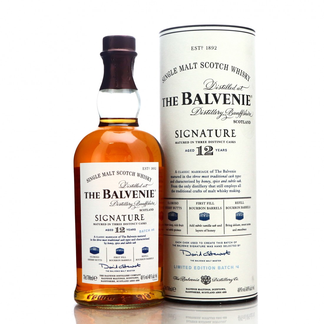 Balvenie 12 Year Old Signature Batch #4 | Whisky Auctioneer
