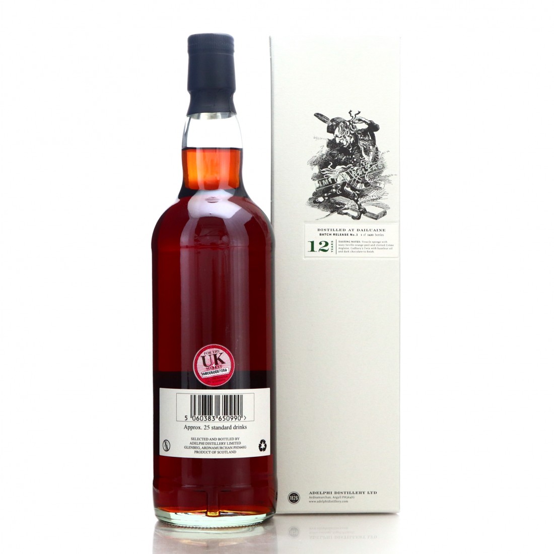 Dailuaine 12 Year Old Adelphi Laudale Batch #3 | Whisky Auctioneer