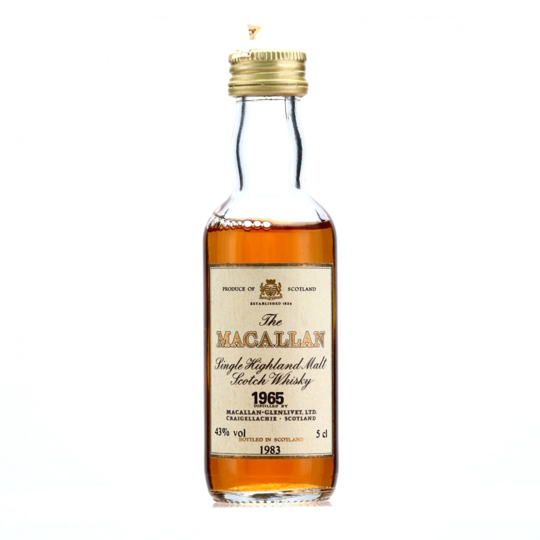 Macallan 1965 Miniature | Whisky Auctioneer