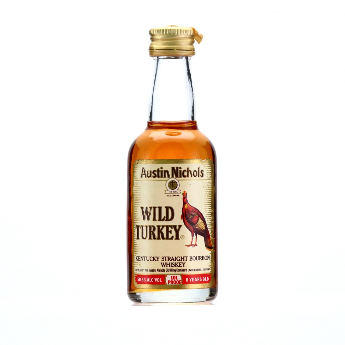Wild Turkey 8 Year Old 101 Proof Miniature | Whisky Auctioneer