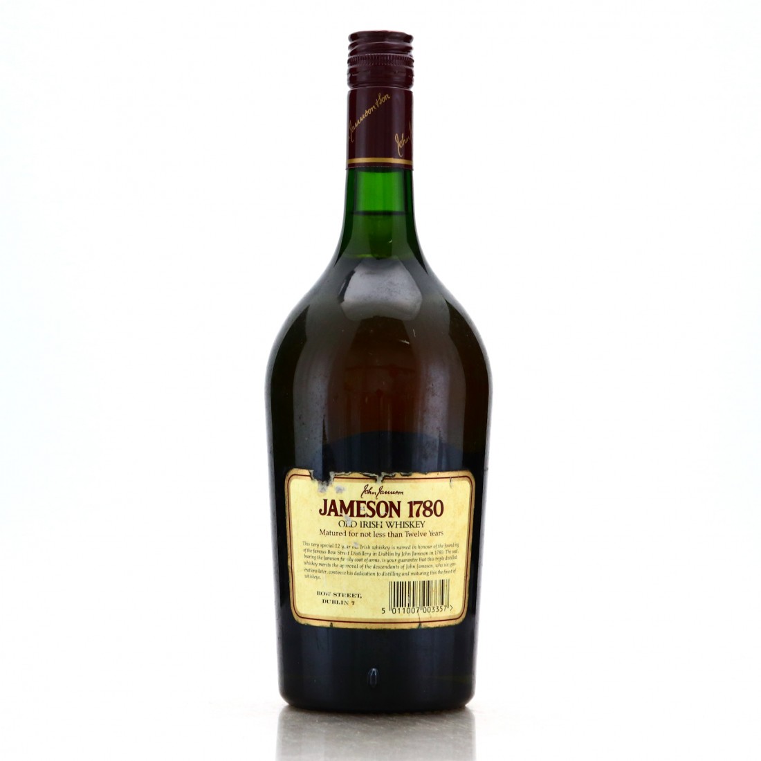 Jameson '1780' Special Reserve 12 Year Old 1 Litre 1980s | Whisky ...