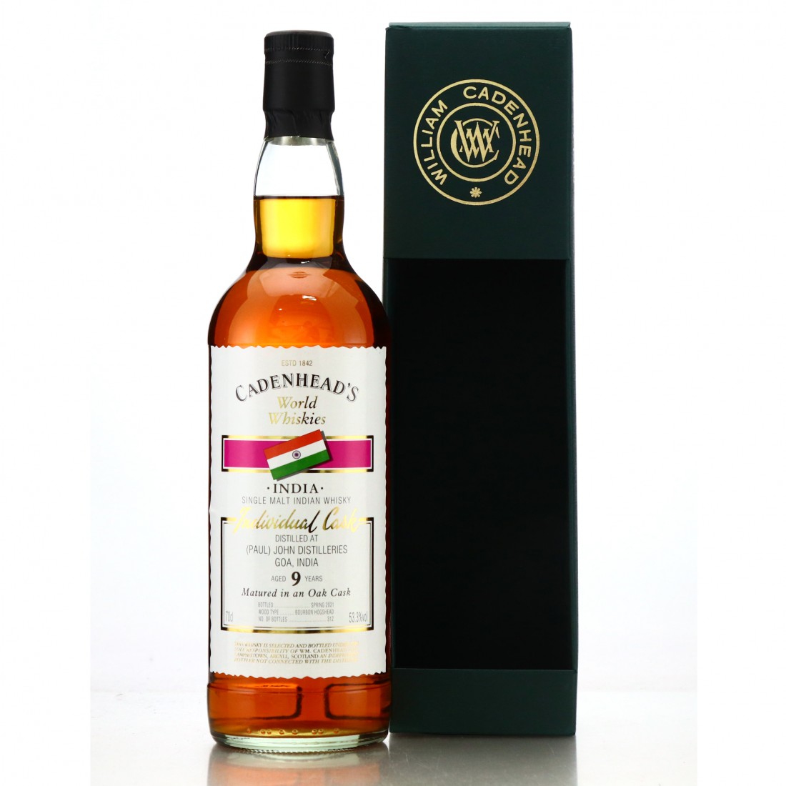 Paul John 9 Year Old Cadenhead's World Whiskies | Whisky Auctioneer