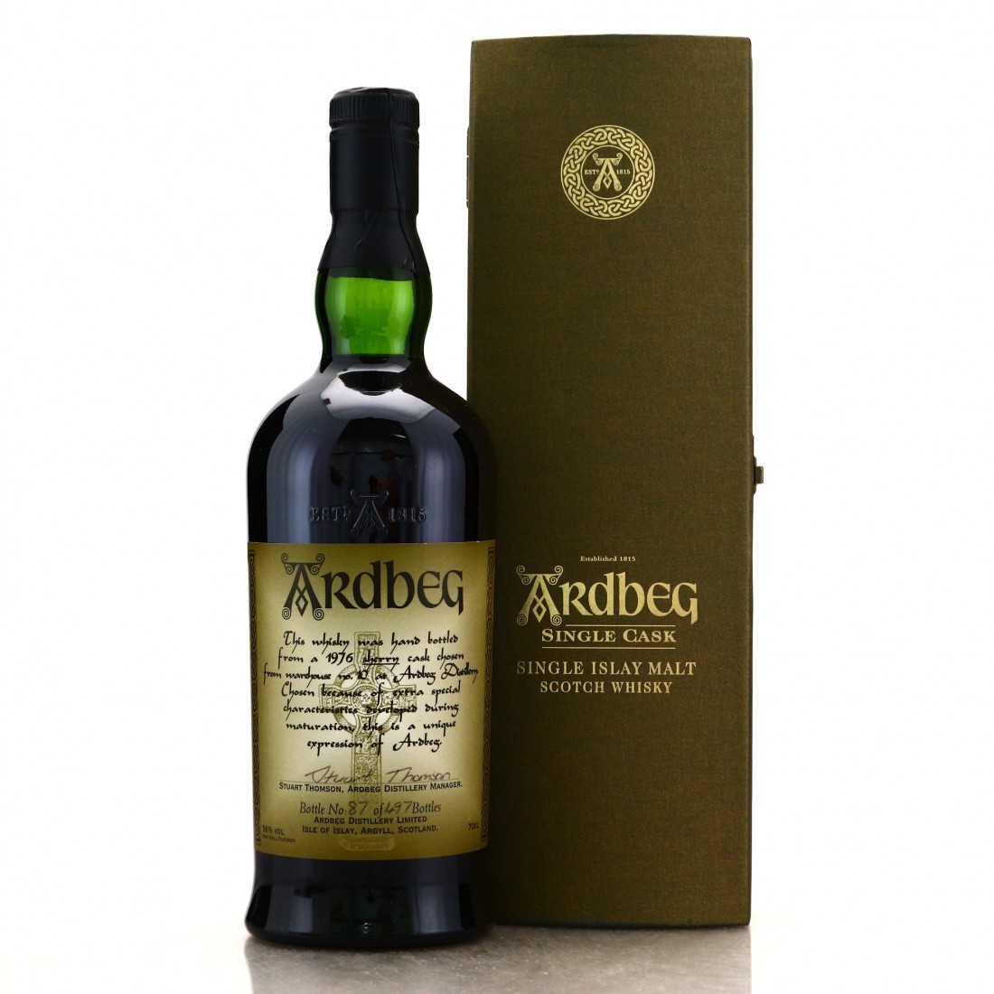 Ardbeg 1976 Single Sherry Cask #2391 | Whisky Auctioneer