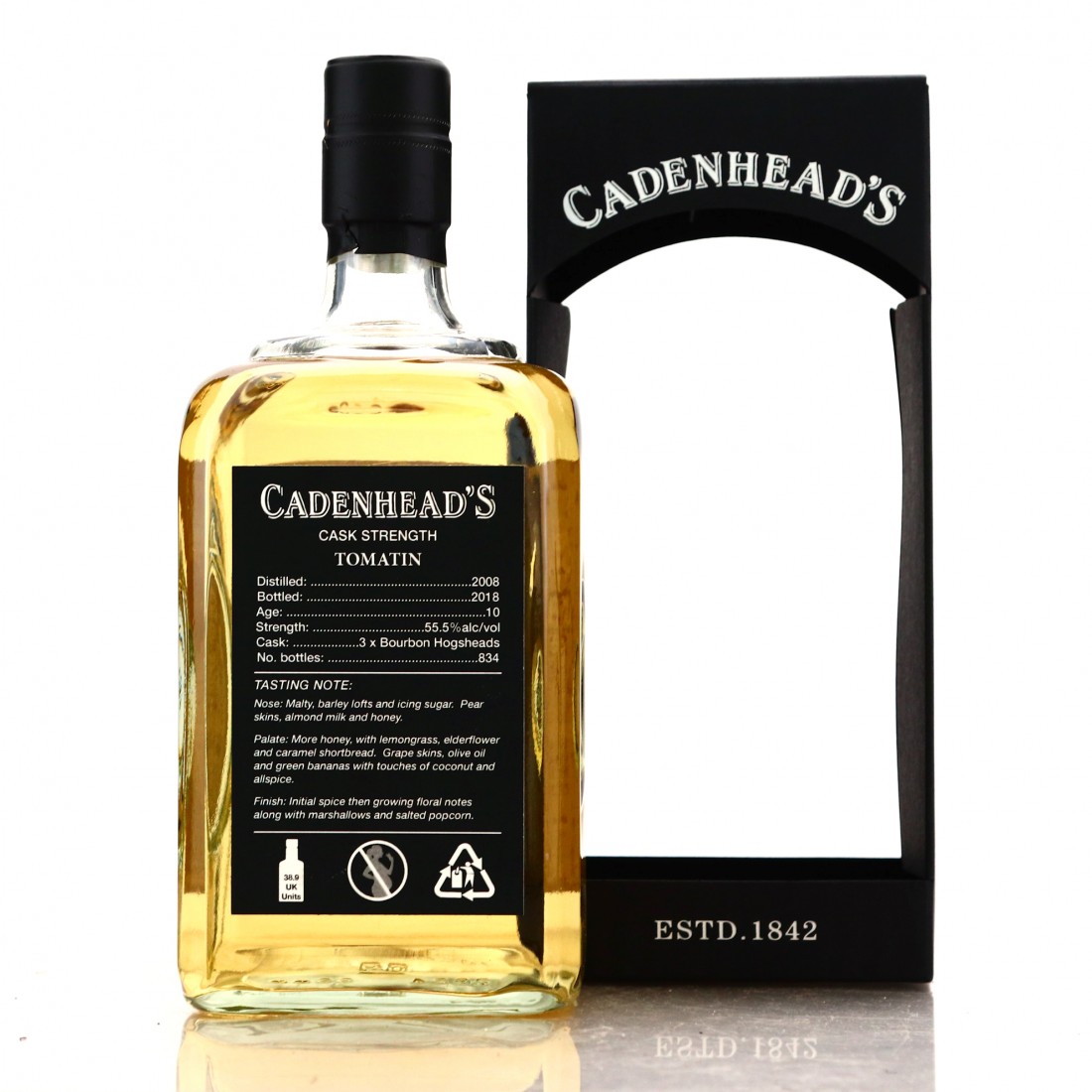 Tomatin 2008 Cadenhead's 10 Year Old Small Batch | Whisky Auctioneer