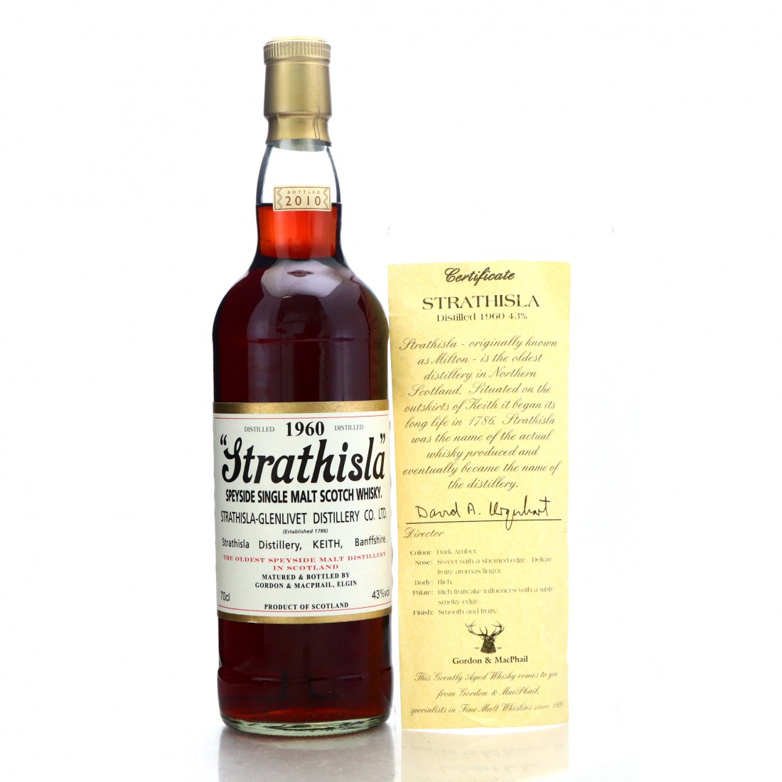Strathisla 1960 Gordon and MacPhail | Whisky Auctioneer