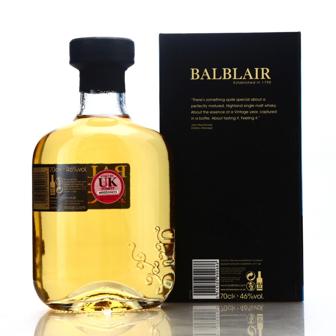 Balblair 2003 1st Release 2015 | Whisky Auctioneer