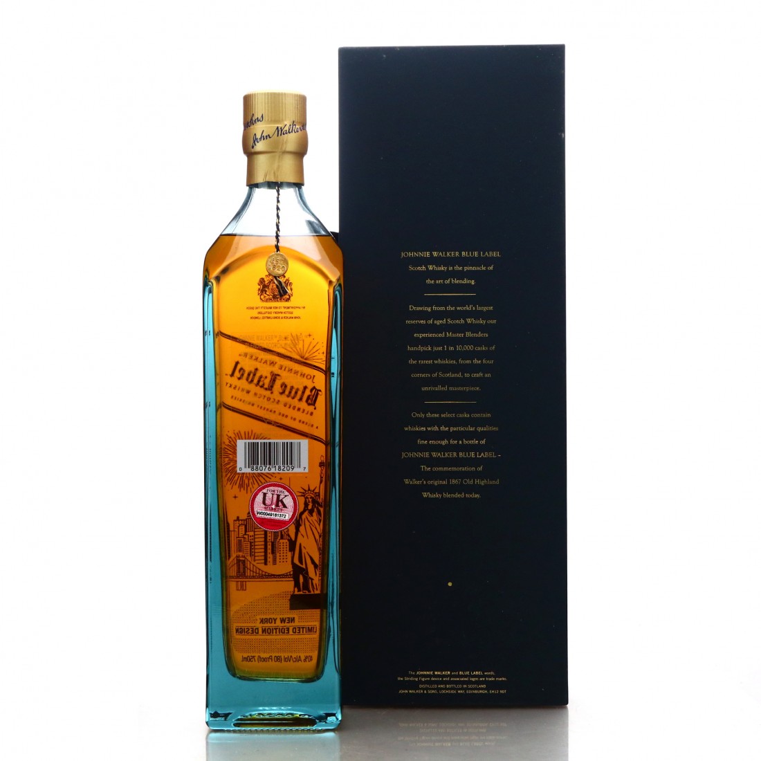 Johnnie Walker Blue Label New York Limited Edition 75cl / US Import ...