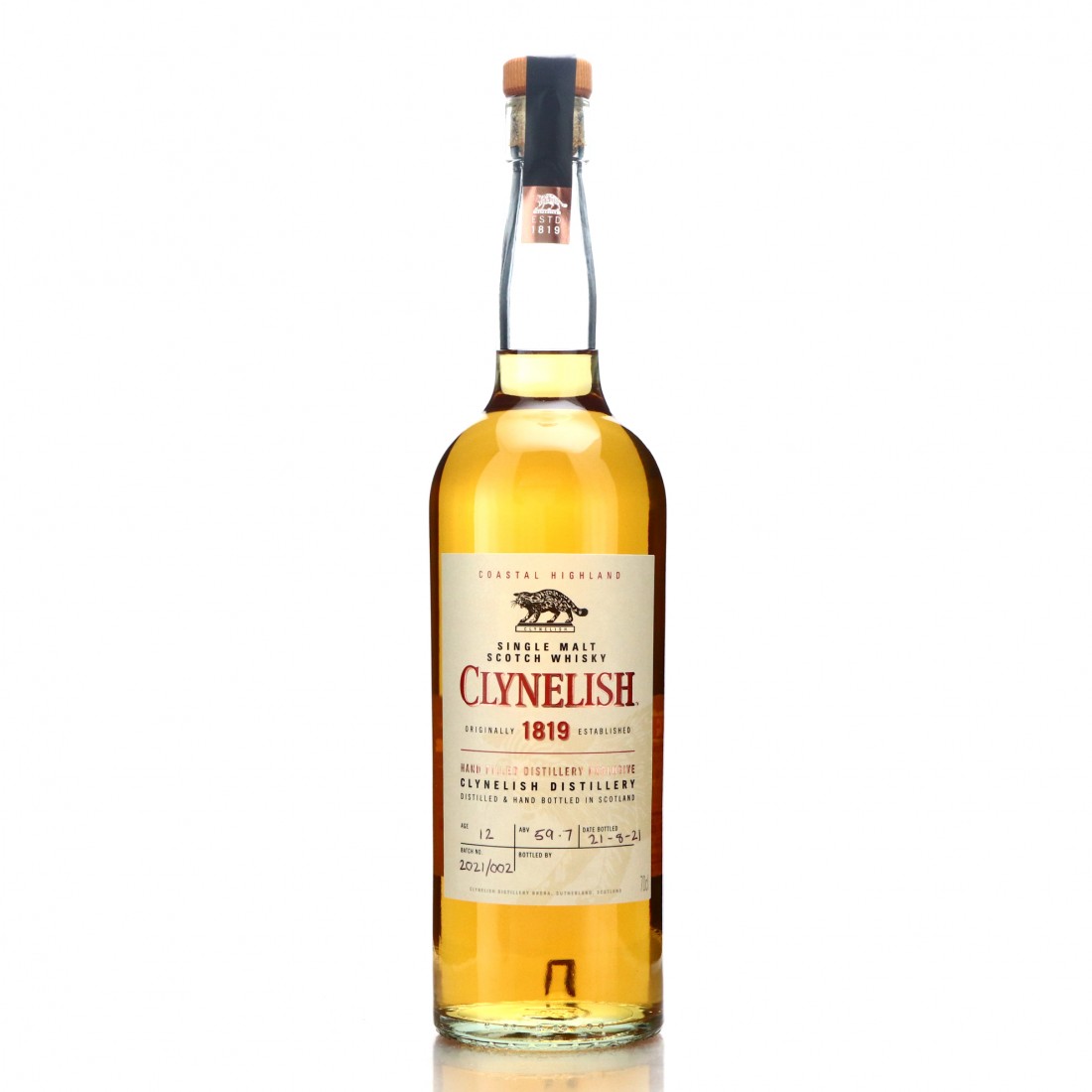 Clynelish 12 Year Old Hand Filled Batch #2021/002 | Whisky Auctioneer