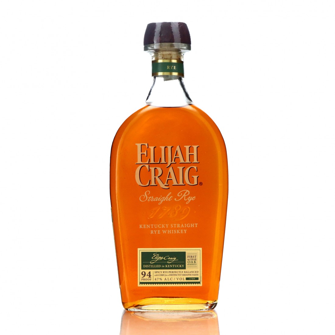 Elijah Craig Straight Rye | Whisky Auctioneer