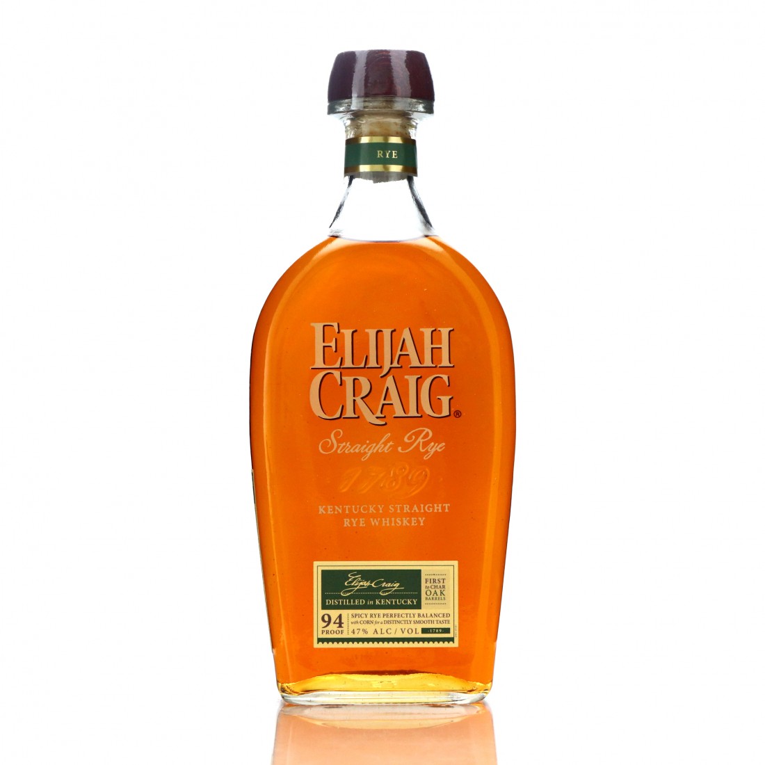 Elijah Craig Straight Rye | Whisky Auctioneer