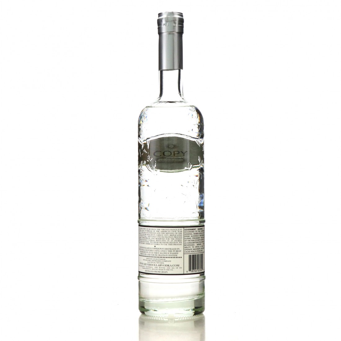 Silver Dollar Small Batch American Vodka | Whisky Auctioneer