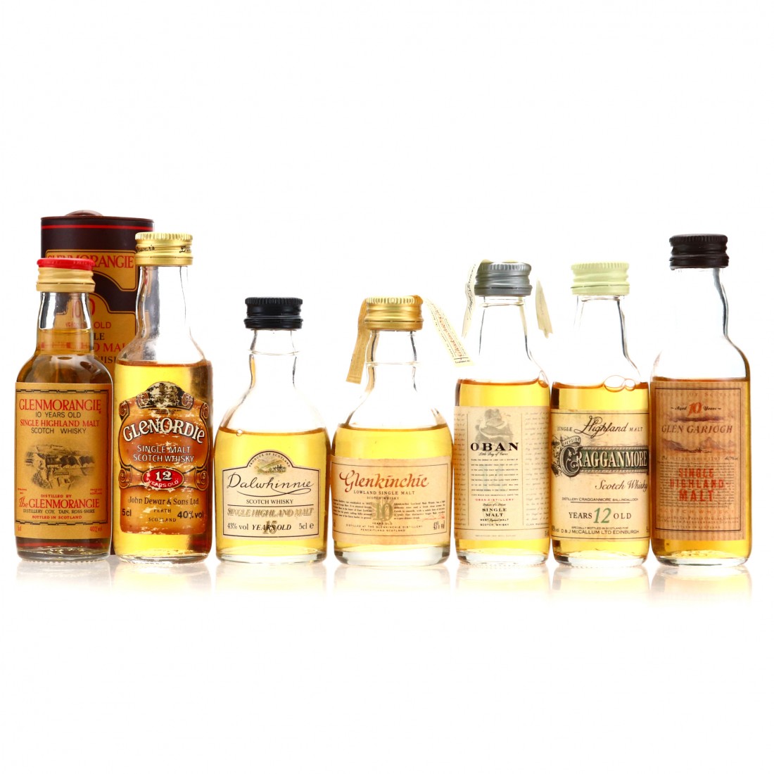 Scotch Malt Whisky Miniatures x 7 | Whisky Auctioneer