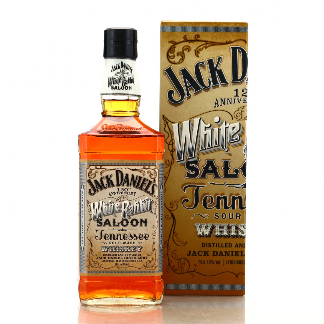 Jack Daniel's 120th Anniversary of White Rabbit Saloon 70cl | Whisky ...