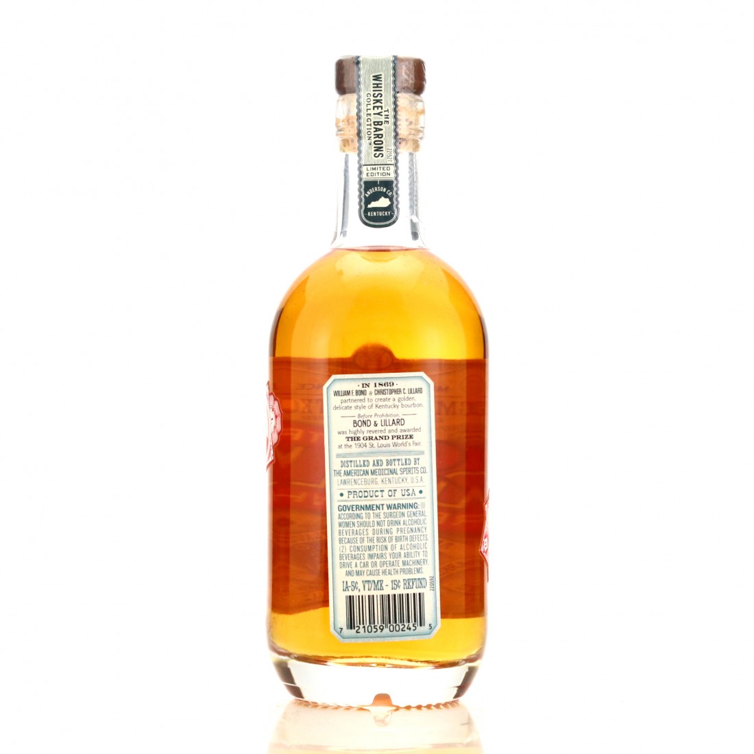 Bond and Lillard Kentucky Straight Bourbon Batch #1 37.5cl / Whiskey ...