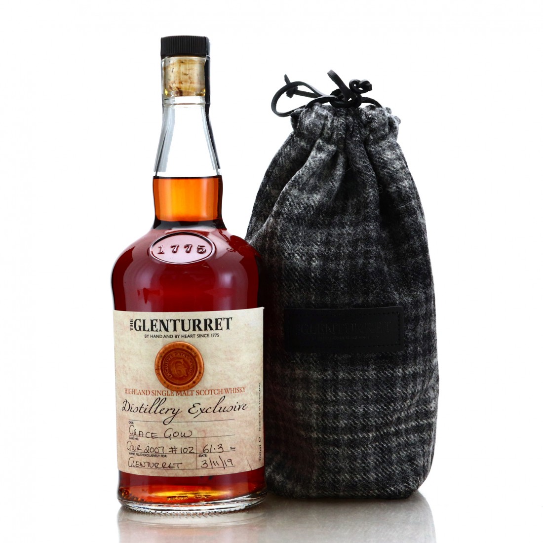 Glenturret 2007 Single 'Grace Gow' Oloroso Cask #102 / Distillery ...