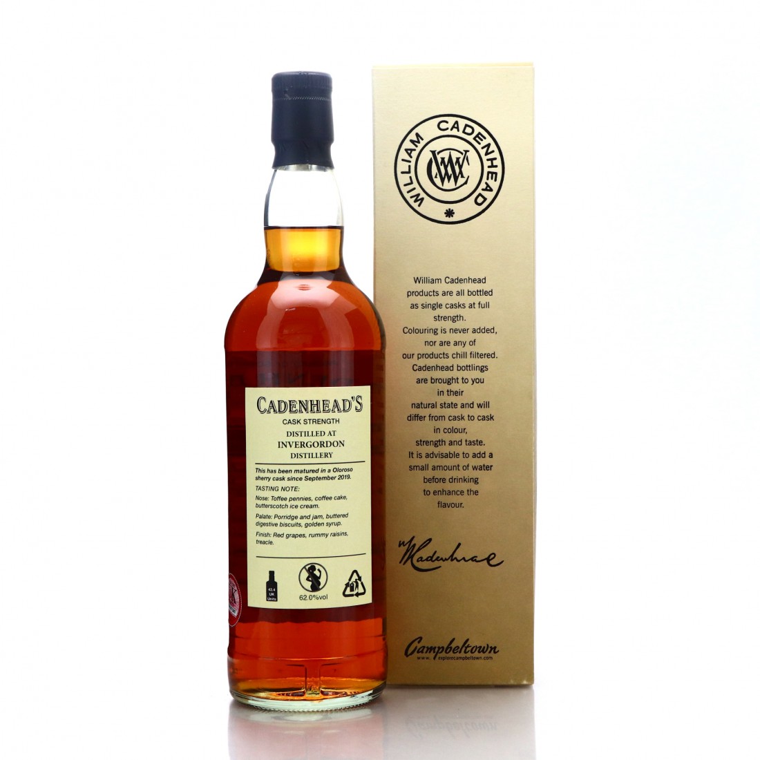 Invergordon 2007 Cadenhead's 14 Year Old Sherry Cask | Whisky Auctioneer