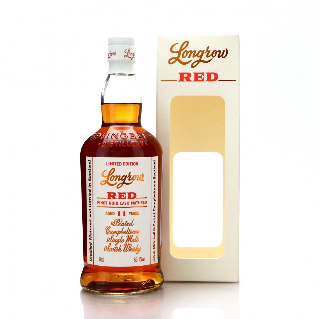 Longrow Red 11 Year Old Pinot Noir | Whisky Auctioneer