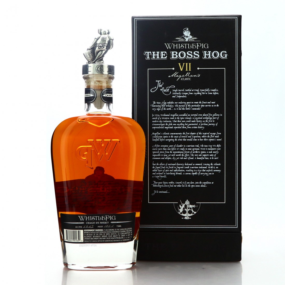 Whistlepig 17 Year Old Single Barrel Rye / The Boss Hog 7th Edition ...