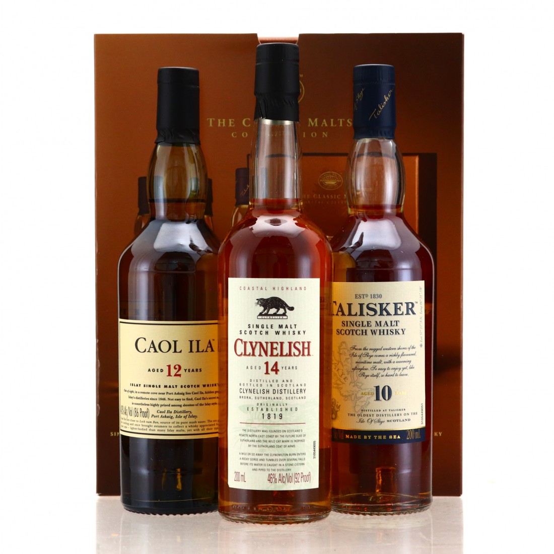 Classic Malts Collection 3 x 20cl / Caol Ila, Clynelish, Talisker ...